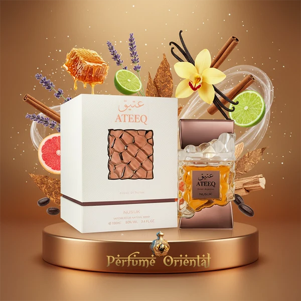 A Modern Masterpiece of Smoke and Citrus! ATEEQ – Perfume Gallery